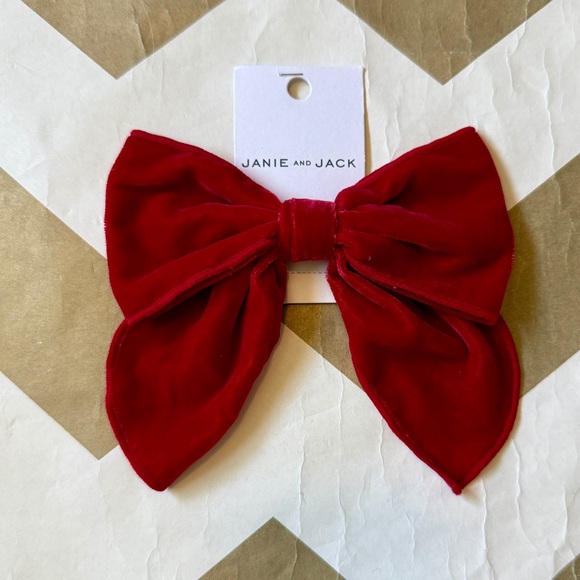 Janie and Jack | Accessories | Janie And Jack Velvet Bow | Poshmark